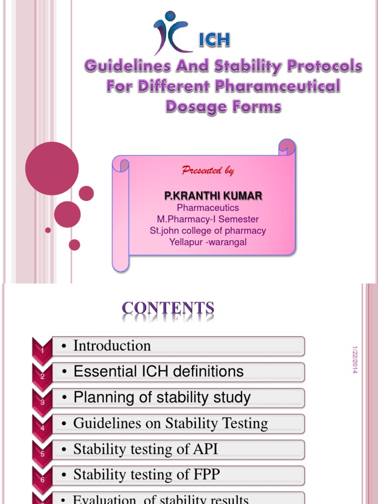 Ich Guidelines | PDF | Shelf Life | Climate