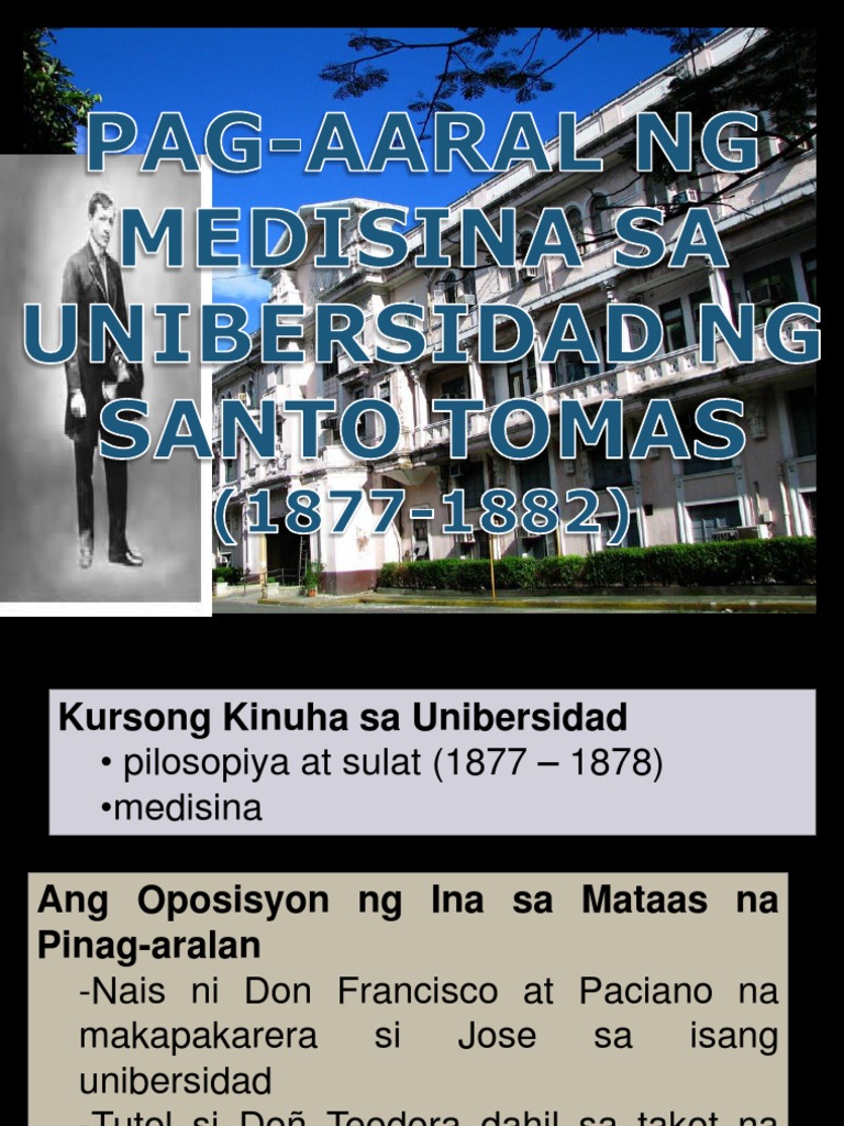Pag-Aaral NG Medisina Sa Unibersidad NG Santo Tomas | PDF