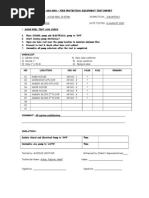 Weekly Fire Pump Inspection Checklist | PDF | Pump | Diesel Engine