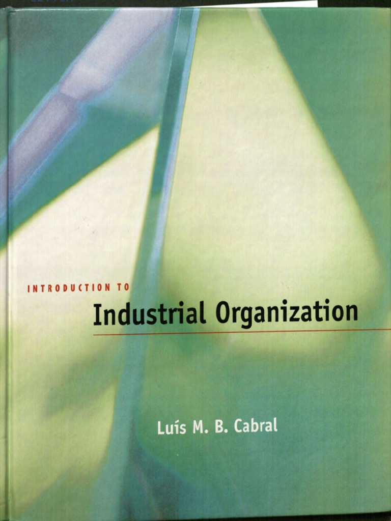 ) Introduction To Industrial Organization | PDF