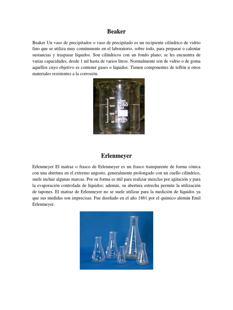 Beaker | PDF | Lentes | Química