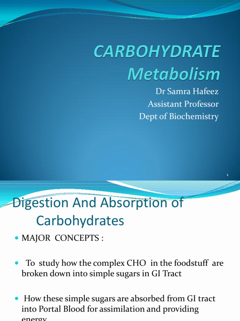 DR Samra Hafeez Assistant Professor Dept of Biochemistry | PDF ...