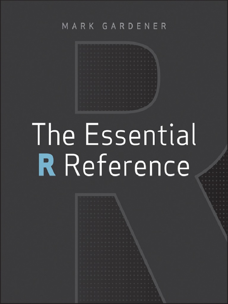 The Essential R Reference Preview Sample Pdf Matrix Mathematics Array Data Structure