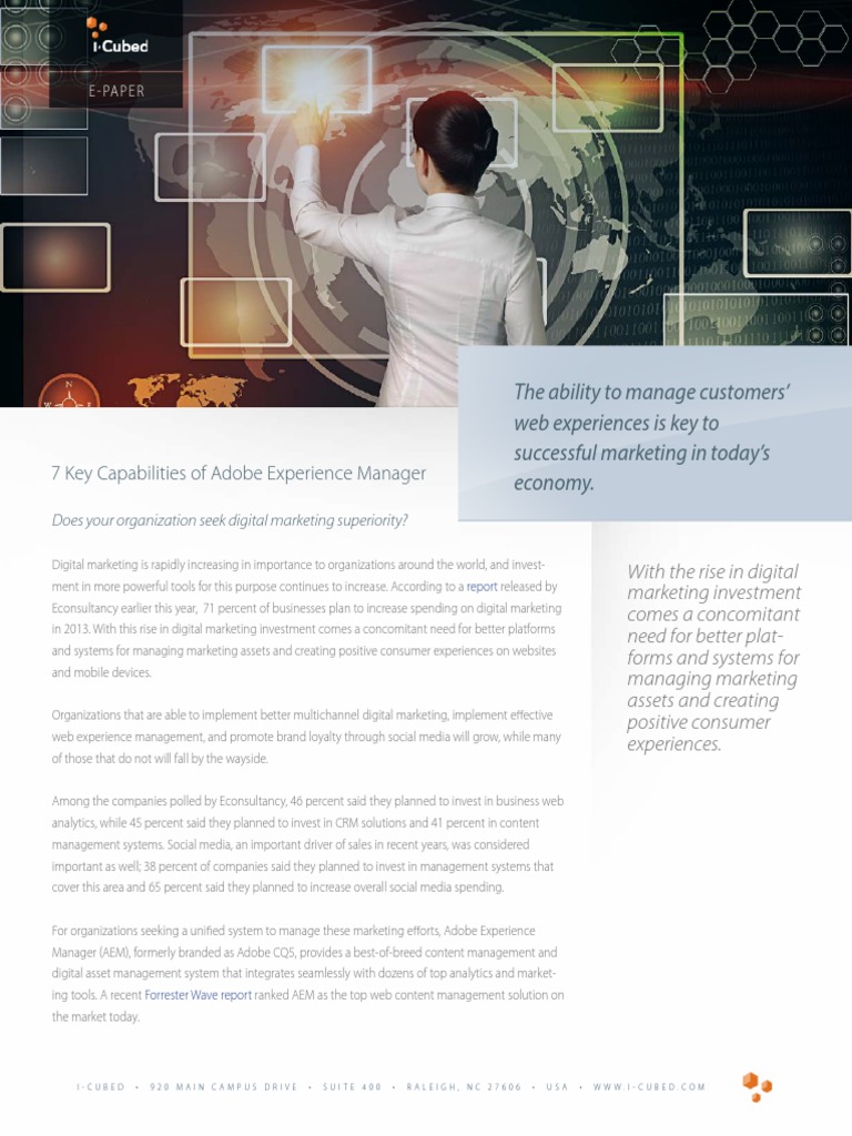 Key Capabilities of Adobe Experience Manager | PDF | Digital Marketing ...