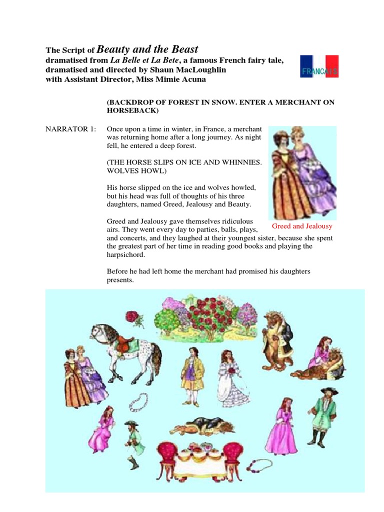The Script of Beauty and The Beast | PDF