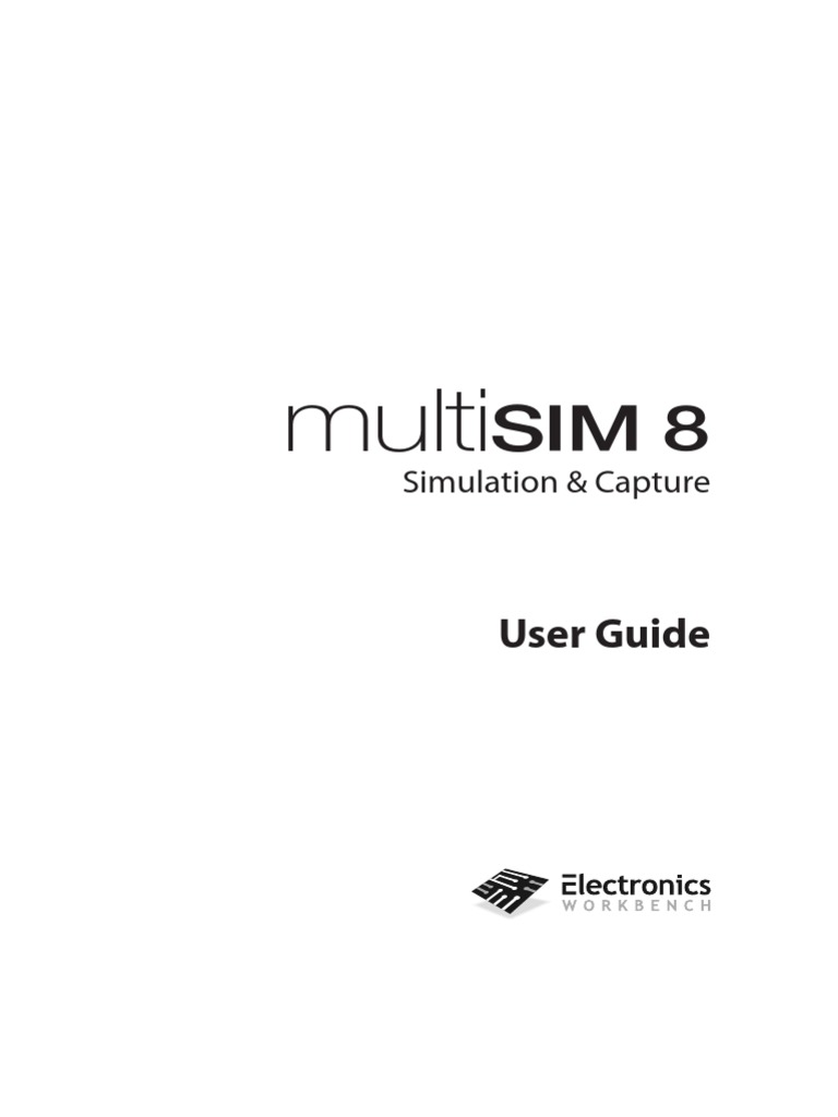 MultiSim 8 User Guide | PDF | Hardware Description Language | Menu ...