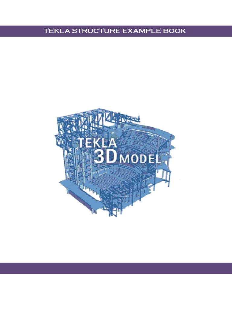 Tekla Structure Example Book Pdf