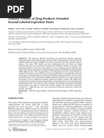 Ethyl Alcohol Shelf Life Guidelines | PDF | Shelf Life | Ethanol