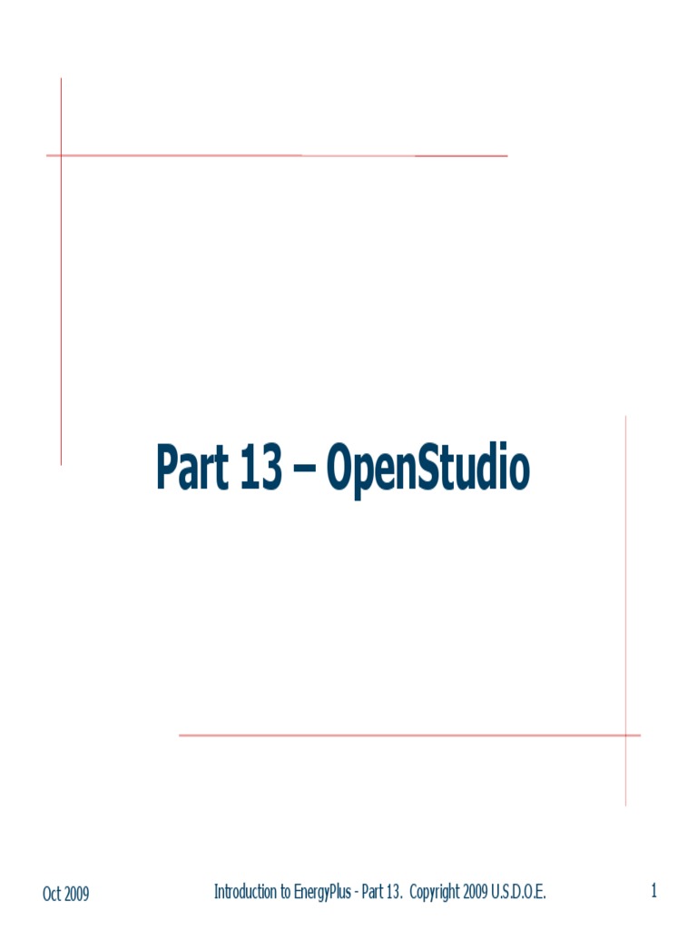 Energy Plus Tutorial For Masters Students | PDF | Sketch Up | Software