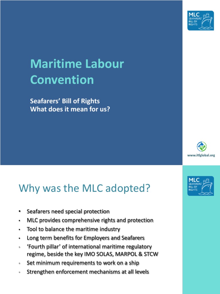 Short Introduction To The MLC | PDF | International Labour Organization ...