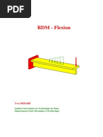 RDM 6 - 1 Flexion | PDF | Flexion (matériau) | Déformation d'un matériau