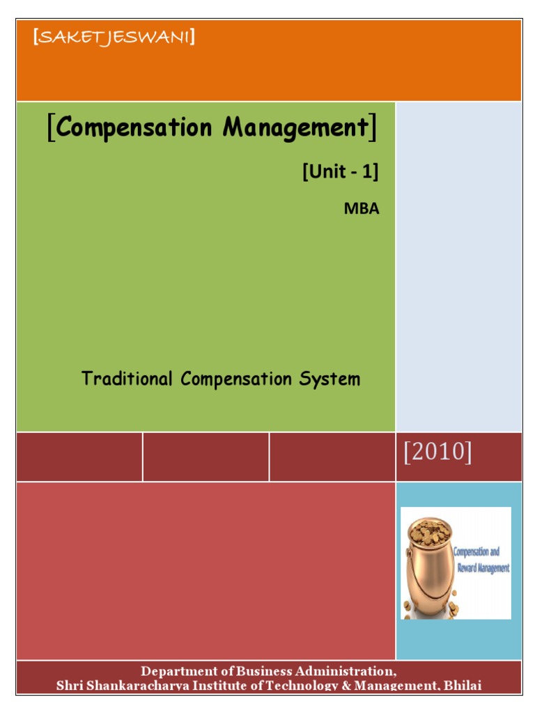 Compensation Management: (Unit - 1) | PDF