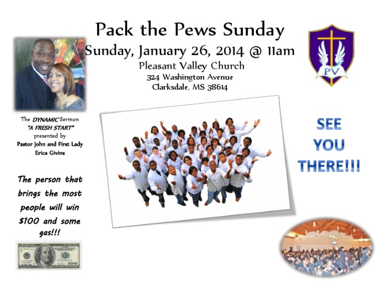 Pack The Pews Flyer2 | PDF