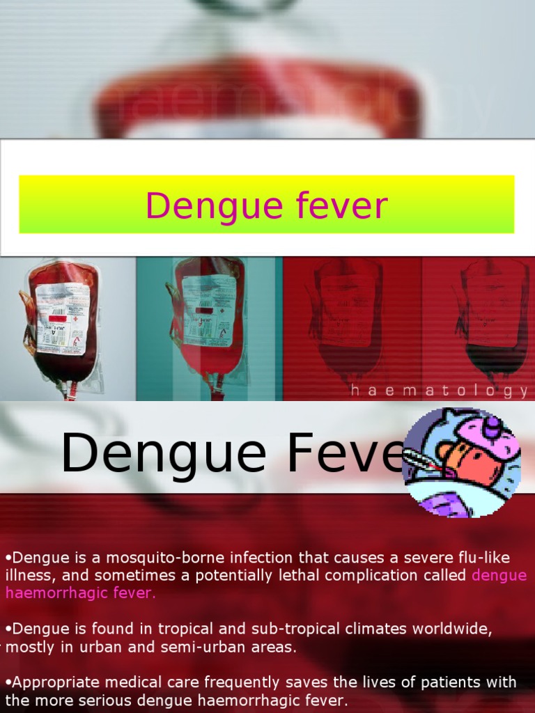 Presentation Dengue Fever | Health Sciences | Wellness