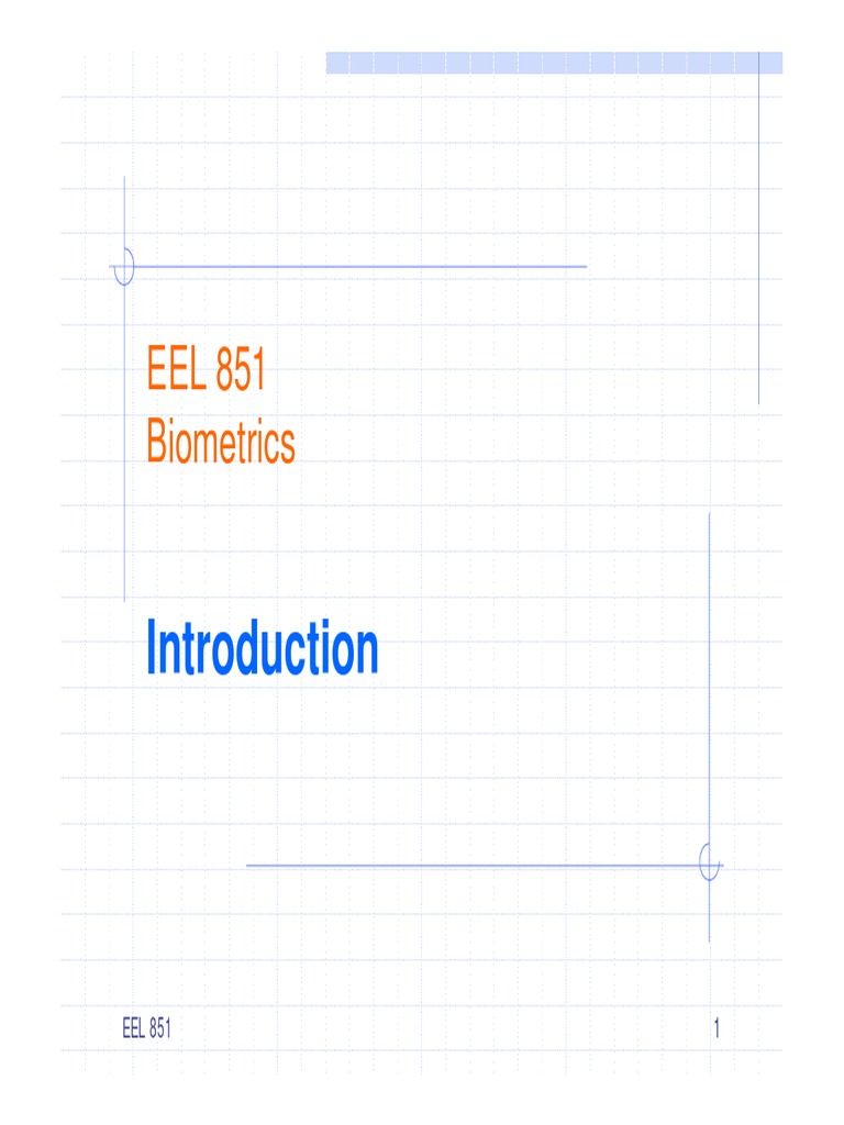 Overview of Biometric Systems and Errors | PDF