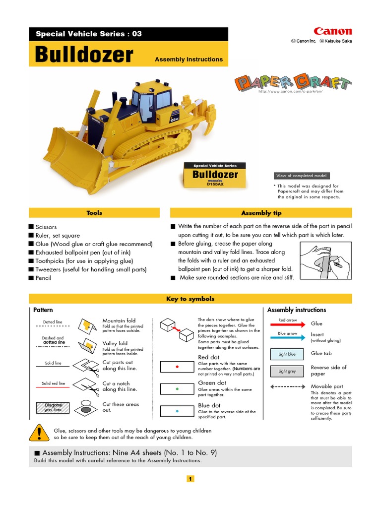 Bulldozer I e A4 PDF | PDF | Adhesive