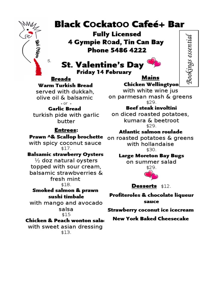 Small Menu Handout 14 | PDF