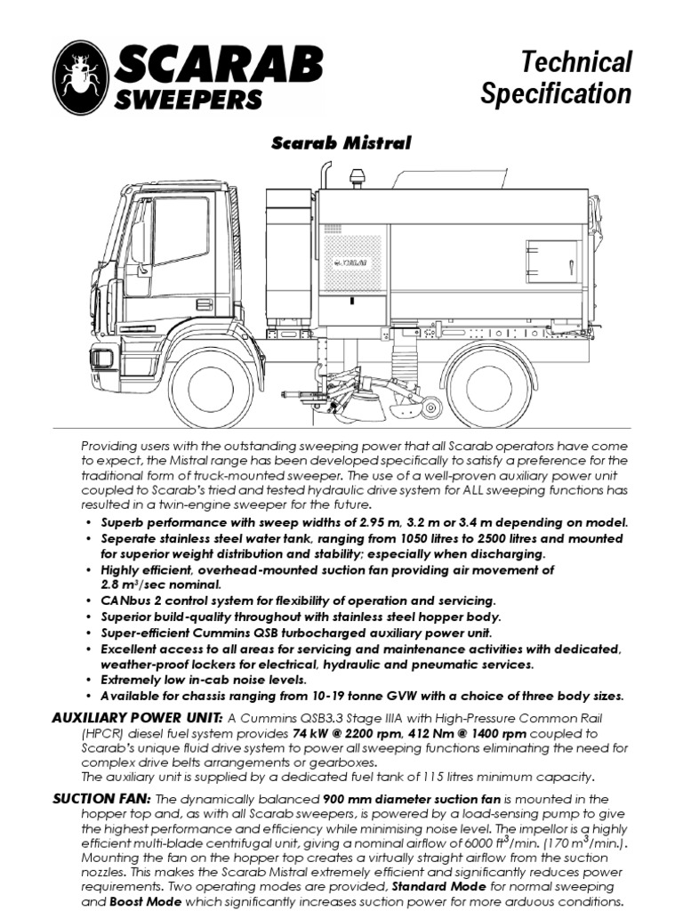 TechSpec Mistral | PDF | Pump | Valve