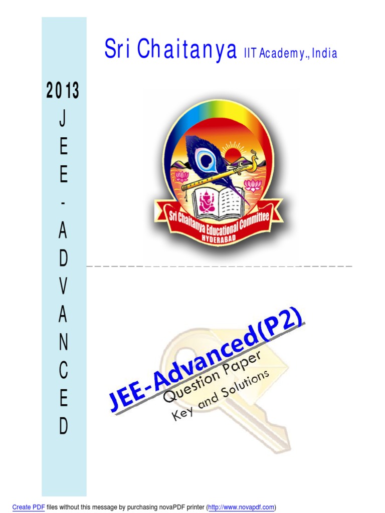 Jee Advanced 2 | PDF