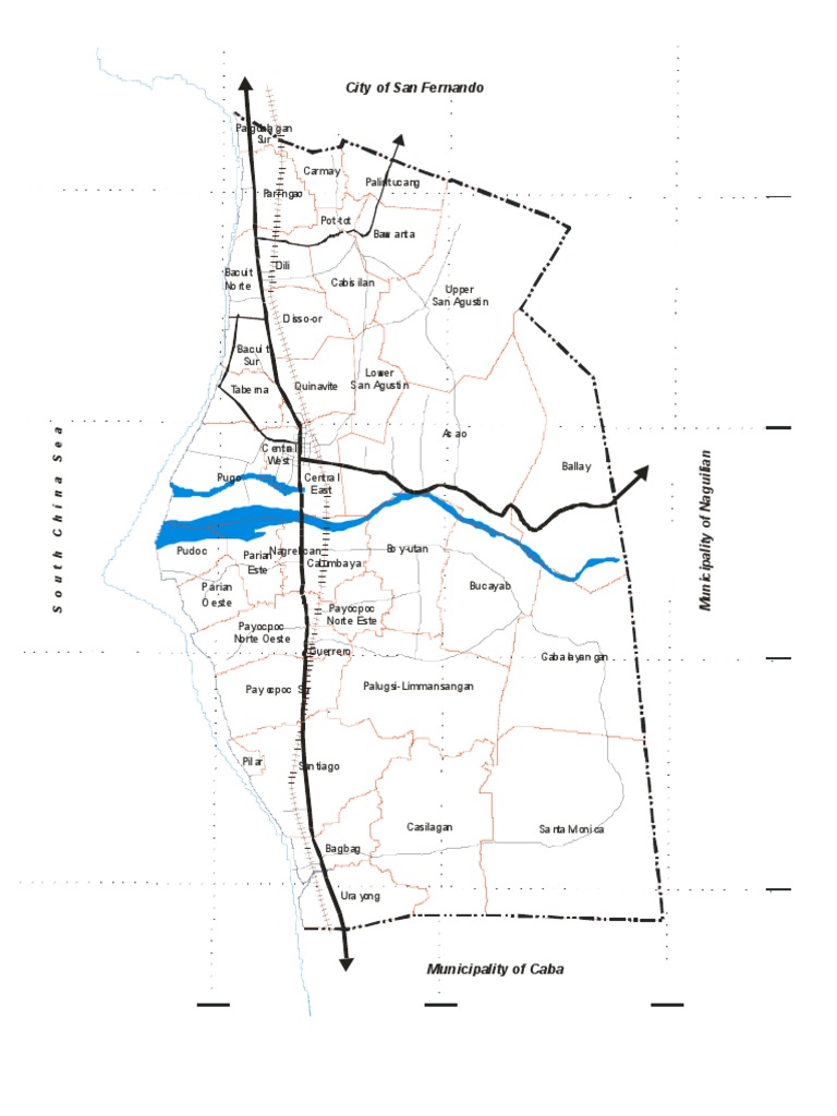 Bauang Map | PDF