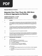 AASHTO T88 (Sieve Test) | PDF
