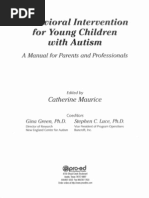 Early Start Denver Model Curriculum Checklist | PDF