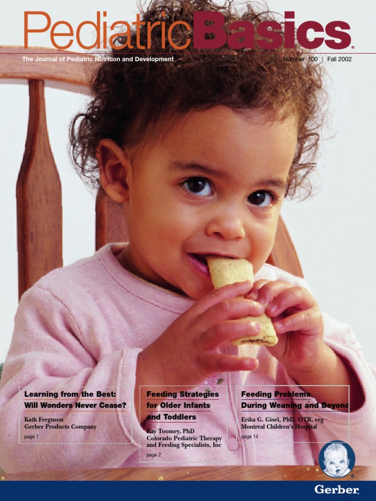 Ped Basics Feeding Gerber 110 Fall 2002 | PDF | Infants | Reinforcement