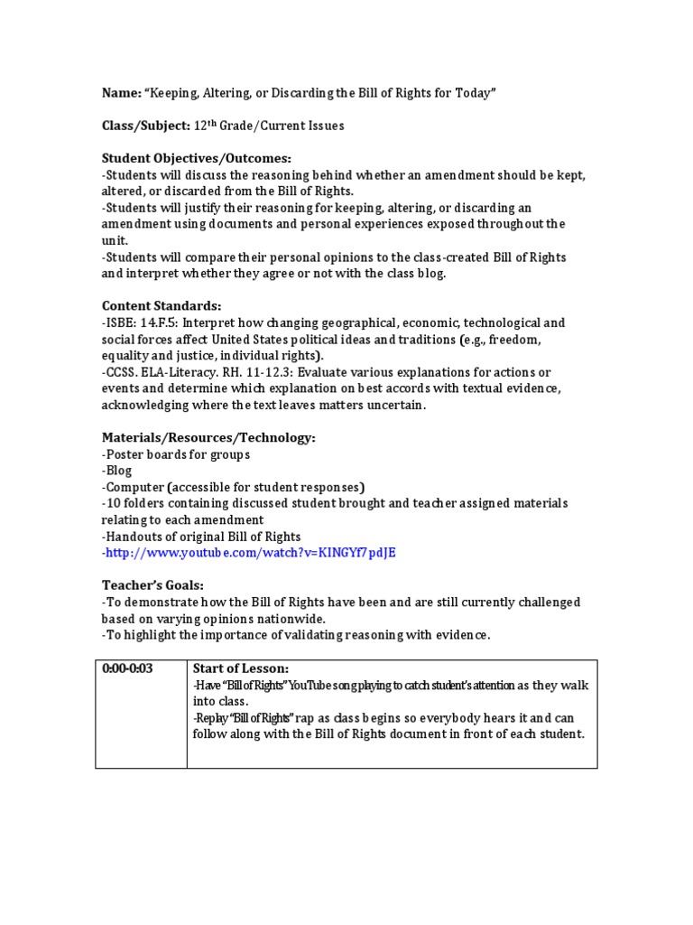 Freedom Unit Lesson 3 | PDF | Homework | Justice