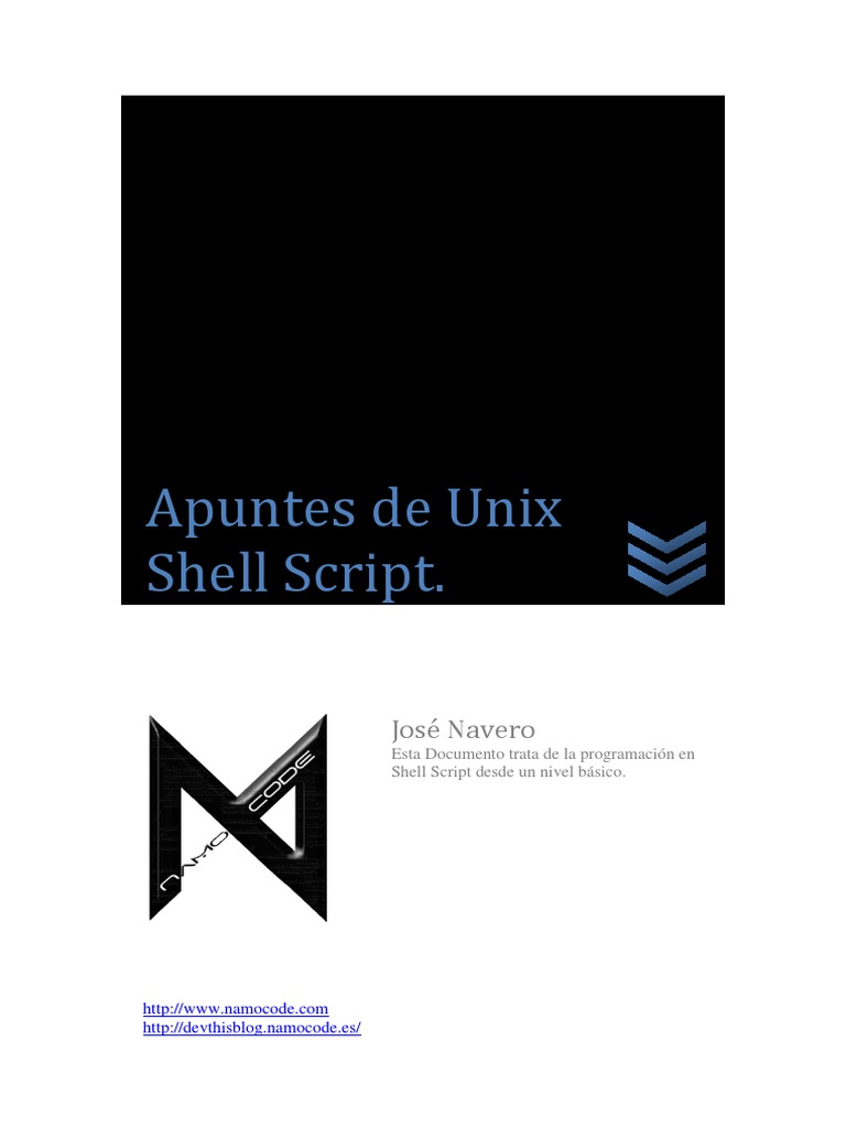 07 Apuntes de UNIX SHEEL SCRIPT PDF | PDF | Comillas | Interfaz de ... 07 Apuntes de UNIX SHEEL SCRIPT PDF | PDF | Comillas | Interfaz de ...