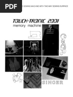 Singer 6233, 6234 & 6235 Service Manual | PDF | Sewing Machine | Gear