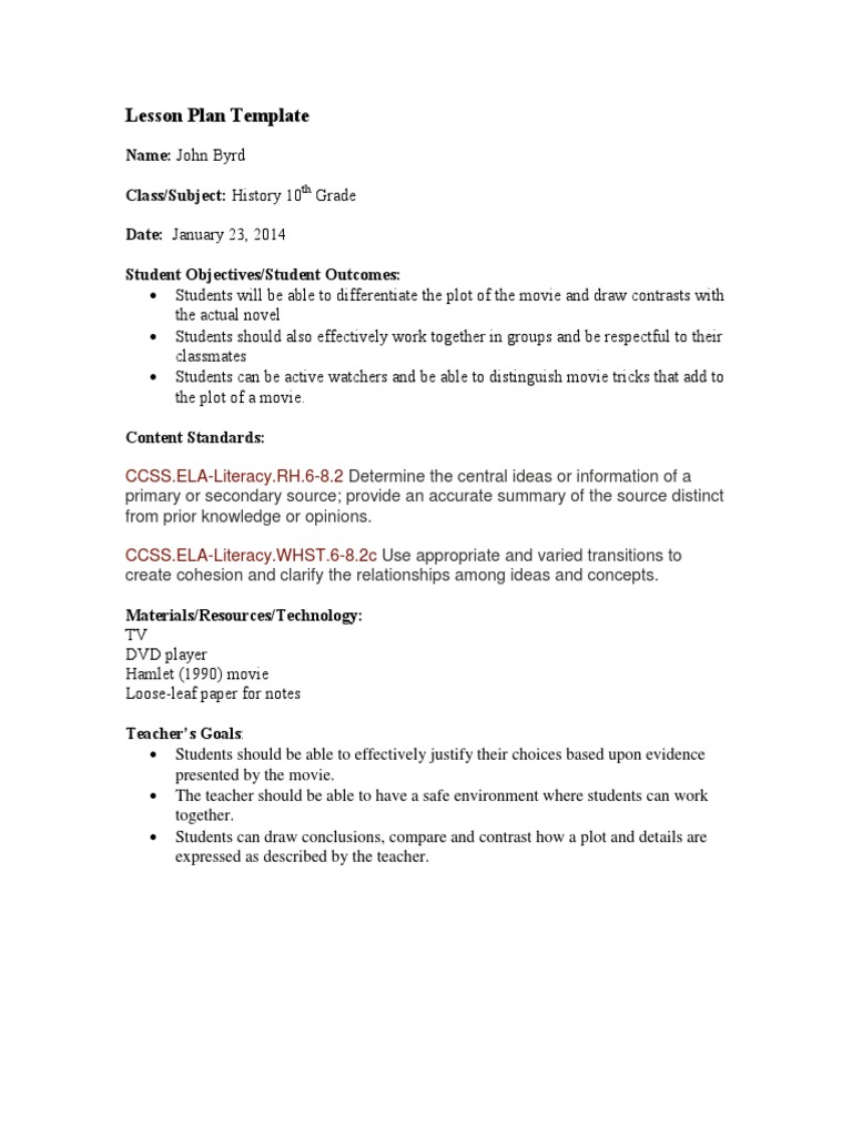 Movie Lesson | PDF | Lesson Plan | Epistemology