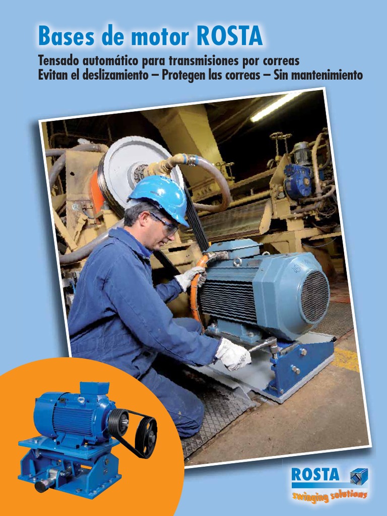 Bases Tensoras para Motores 5 ROSTA | PDF | Perforar | Tornillo