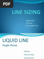 Line Sizing (Liquid) | PDF