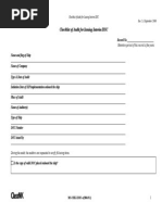 Isps Audit Checklist | PDF