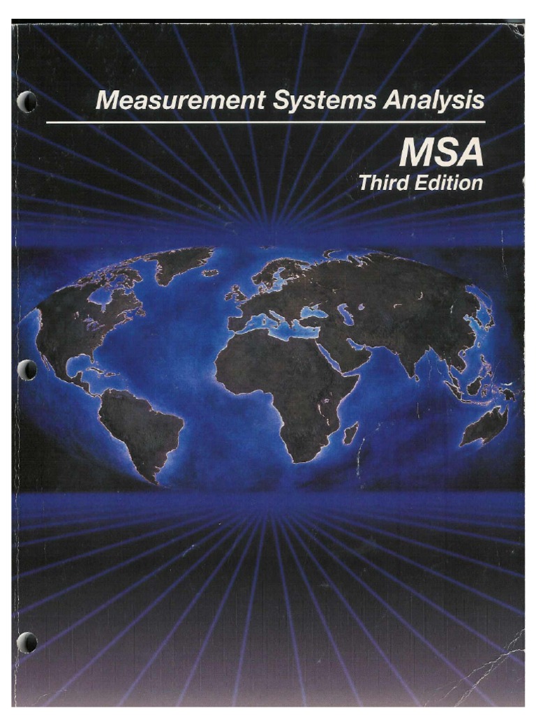 Manual_MSA.3.Ingles.pdf | Analysis Of Variance | Errors And Residuals
