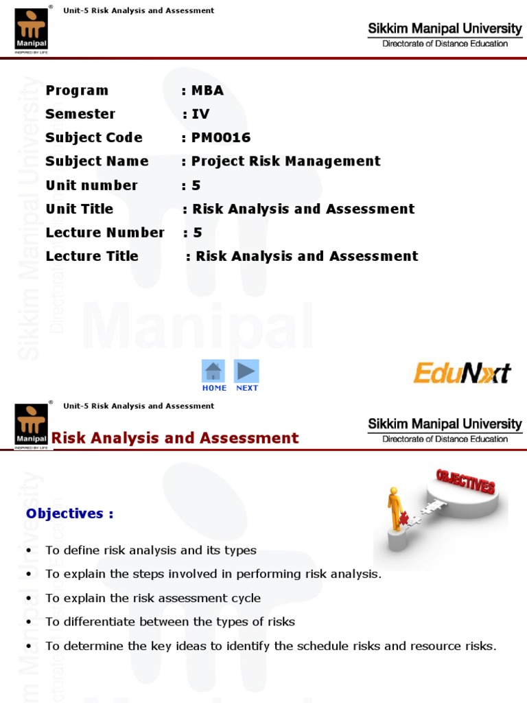 Risk Analysis and Assessment | PDF | Risk Management | Risk Assessment