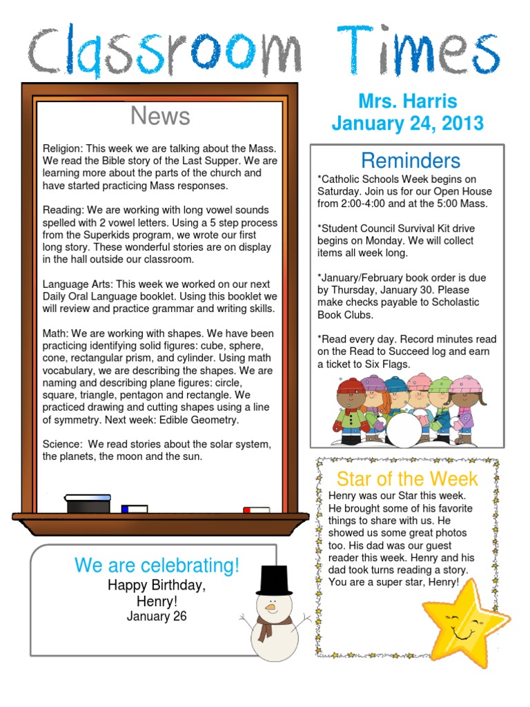 January Newsletter | PDF | Wellness