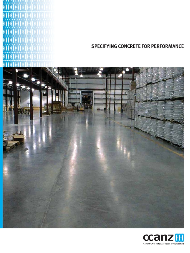 Concrete Specifications | PDF | Specification (Technical Standard) | Wear