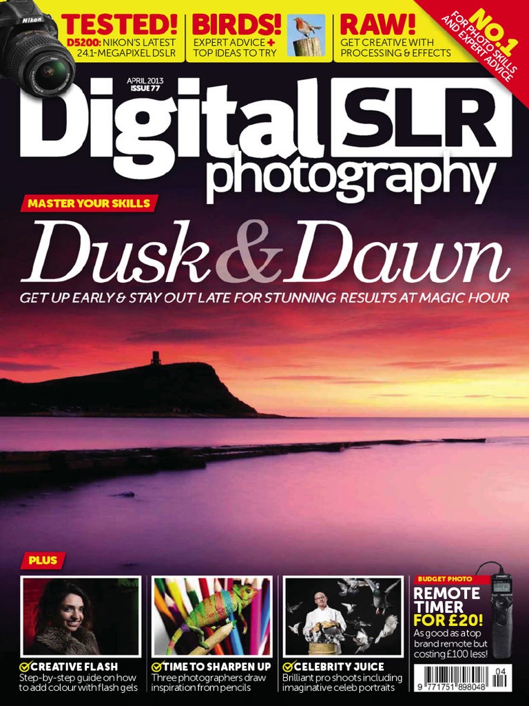 Digital SLR Photography 2013-04 | PDF | Camera Lens | Digital Single ...