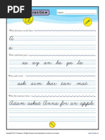 Handwriting Cursive Grade 2 | PDF | Writing | Paper Art