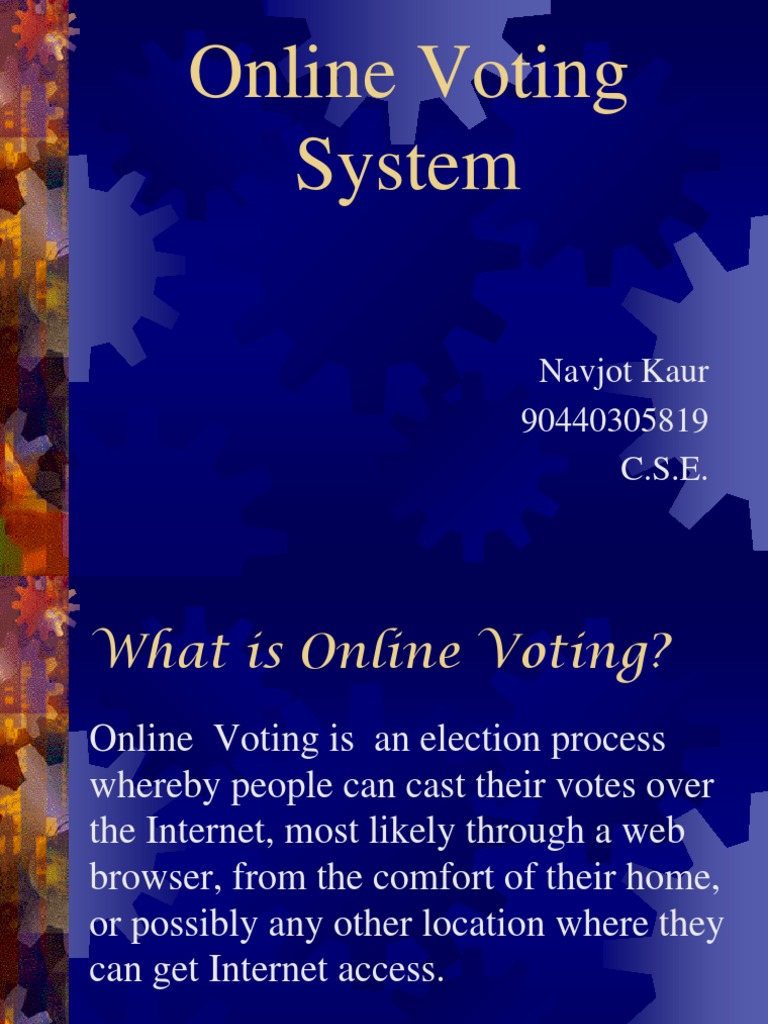 Online Voting System | PDF | Java Server Pages | Java (Programming ...