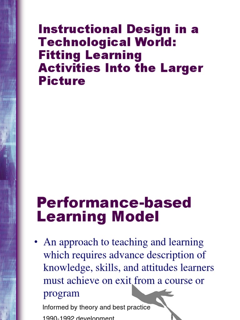 Performance-Based Learning Model | PDF | Reading Comprehension ...