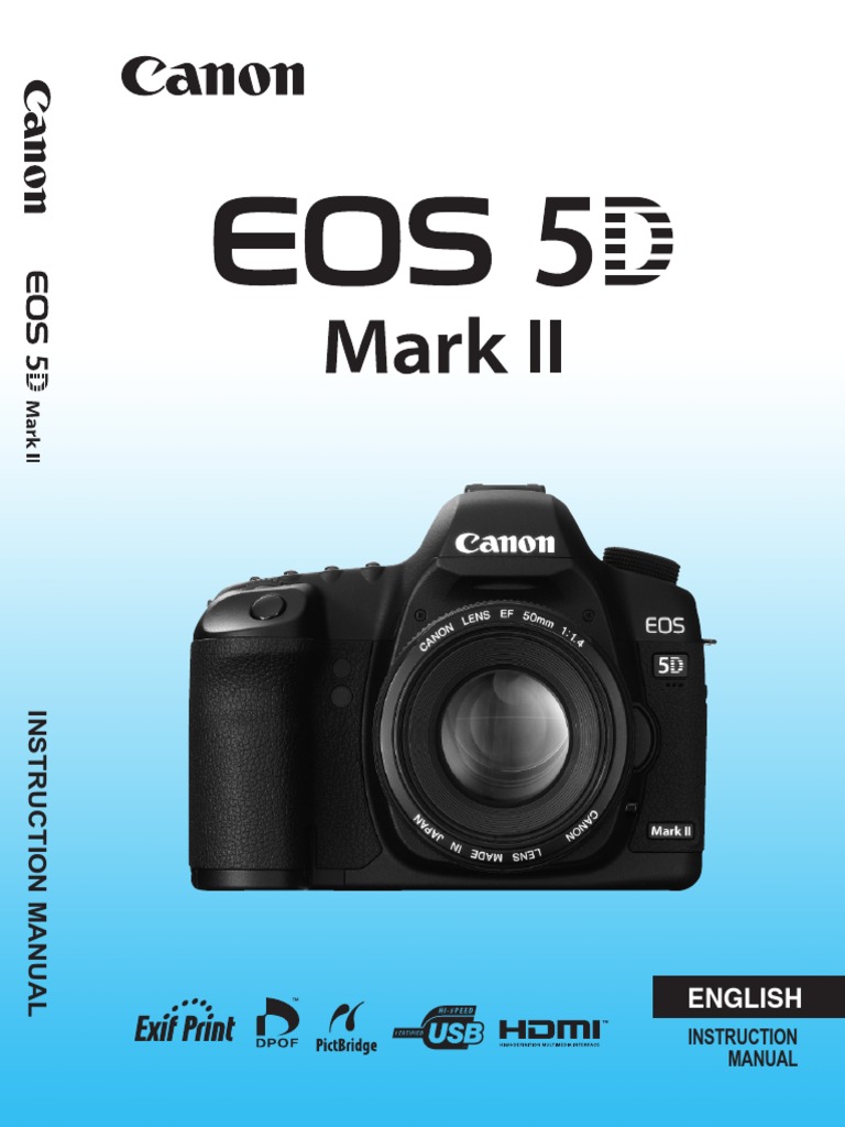 Canon Mark II | PDF | Image Stabilization | Camera