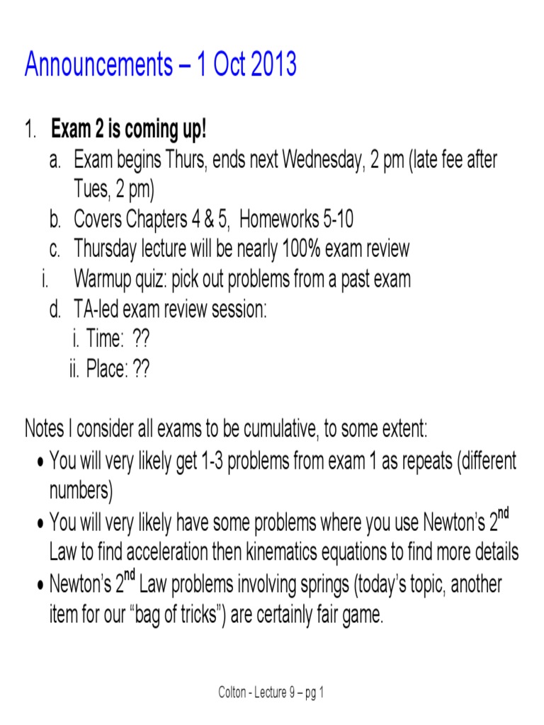 Lecture 9 - Energy and Power | PDF | Horsepower | Kilogram