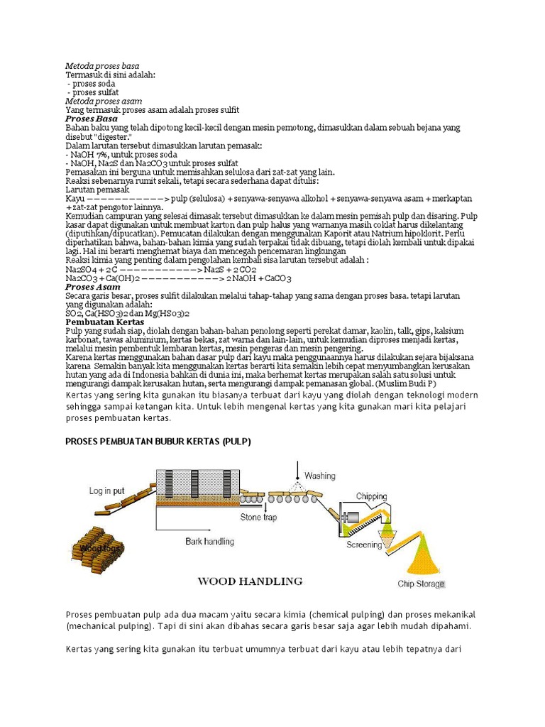 Pulp Kertas | PDF