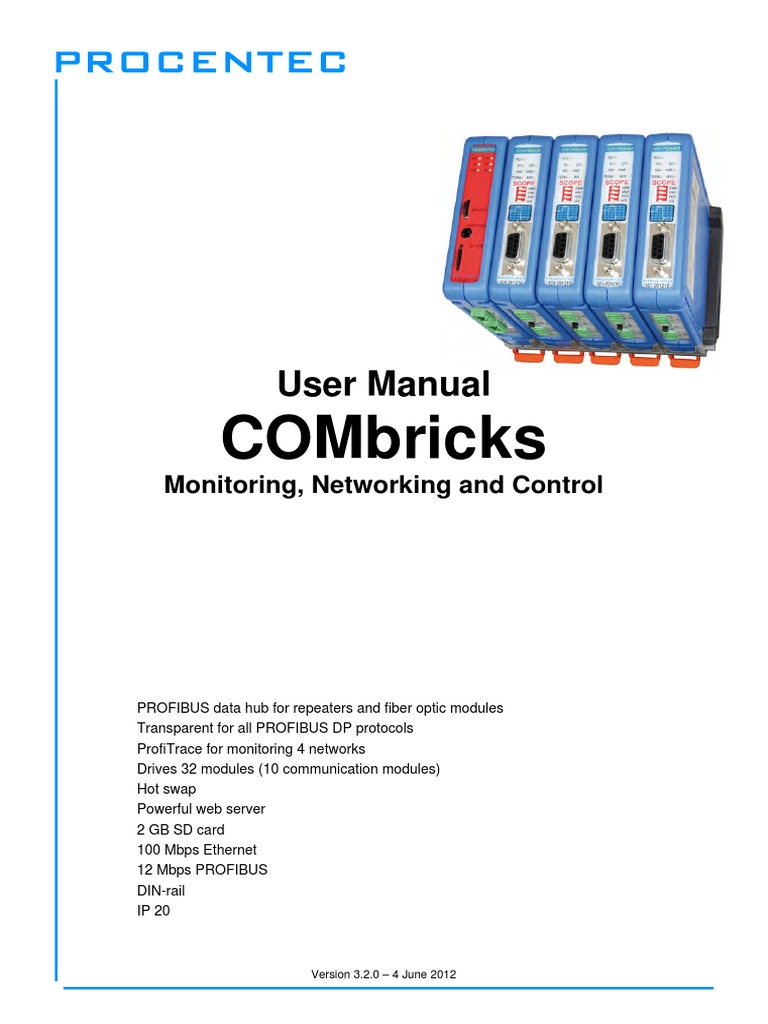 COMbricks User Manual1 en | PDF | Computer Network | Ethernet