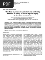 Understanding Impulse Buying Dynamics | PDF | Impulsivity | Psychology