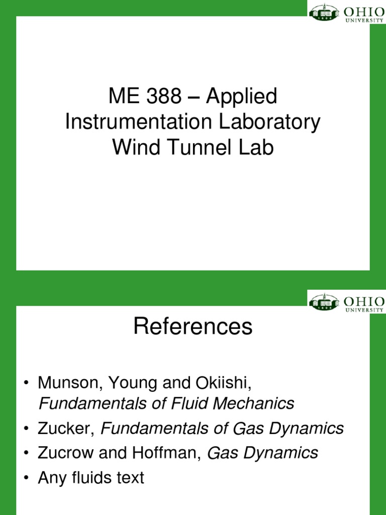 ME 388 - Applied Instrumentation Laboratory Wind Tunnel Lab | Download Free PDF | Lift (Force ...