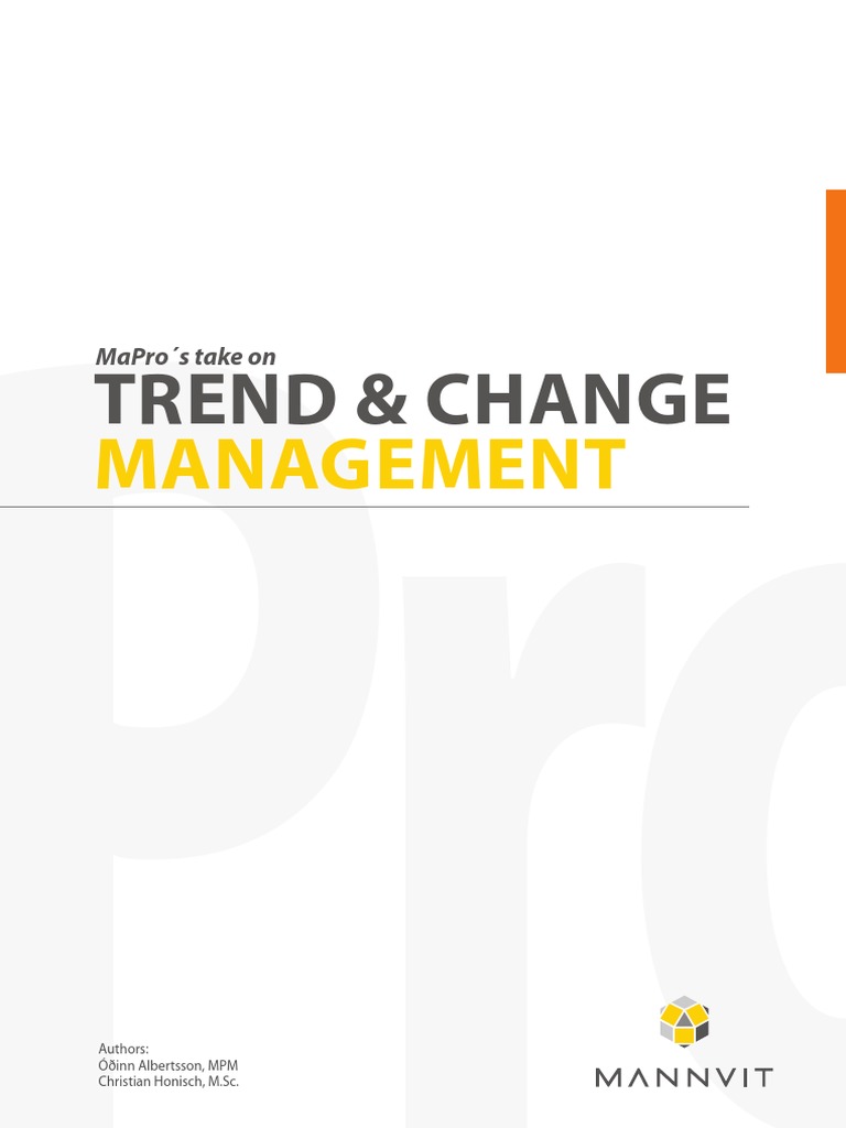 Trend Change Management | PDF | Project Management | Change Management