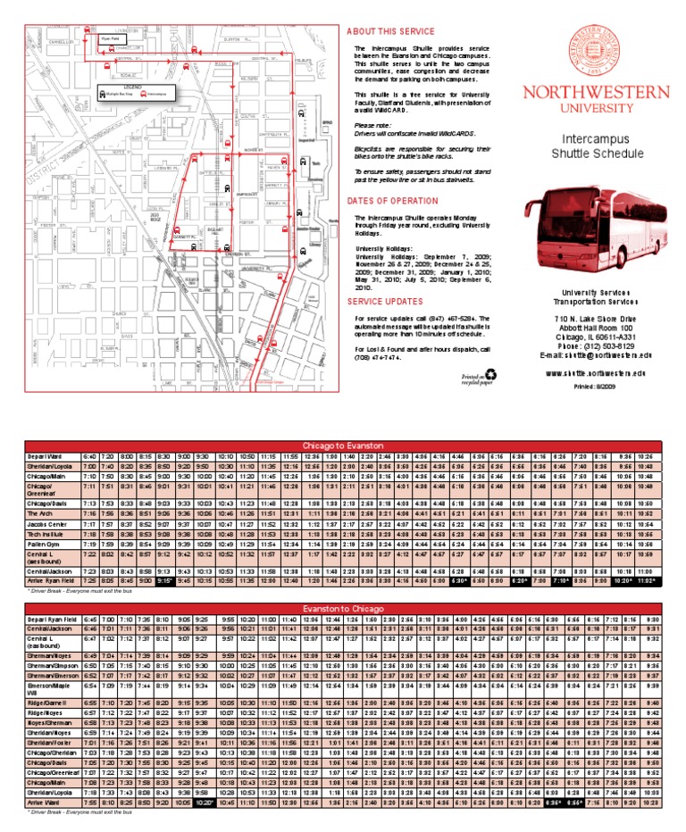 NU Shuttle Map - TMP | Download Free PDF | Public Transport | Transport